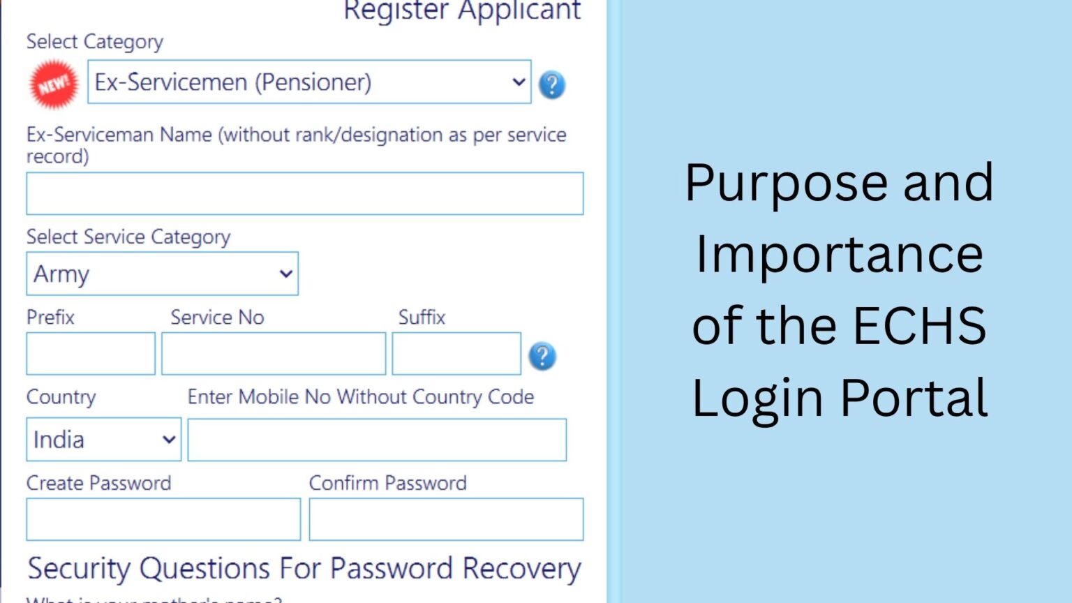 ECHS Login Made Easy – Step-by-Step Guide for Ex-Servicemen & Families ...