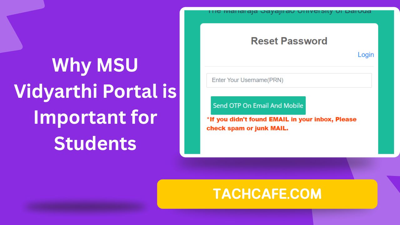 MSU Vidyarthi Login @ msuvidyarthi.msubaroda.ac.in – Registration ...